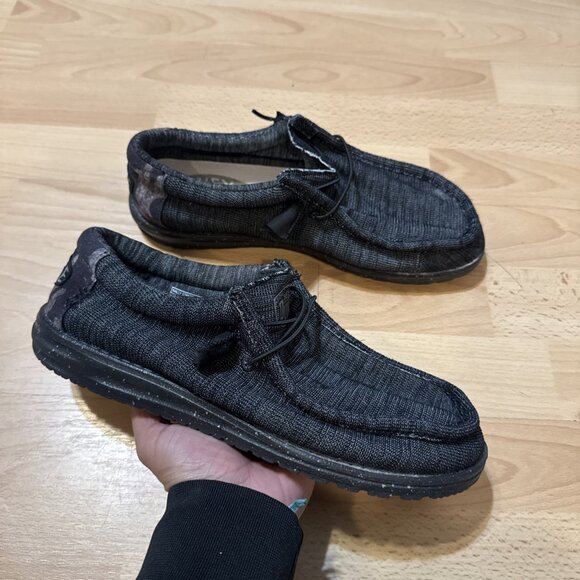 Hey Dude | Shoes | Hey Dude Wally Stretch Midnight Bunker Men Size 9 ...
